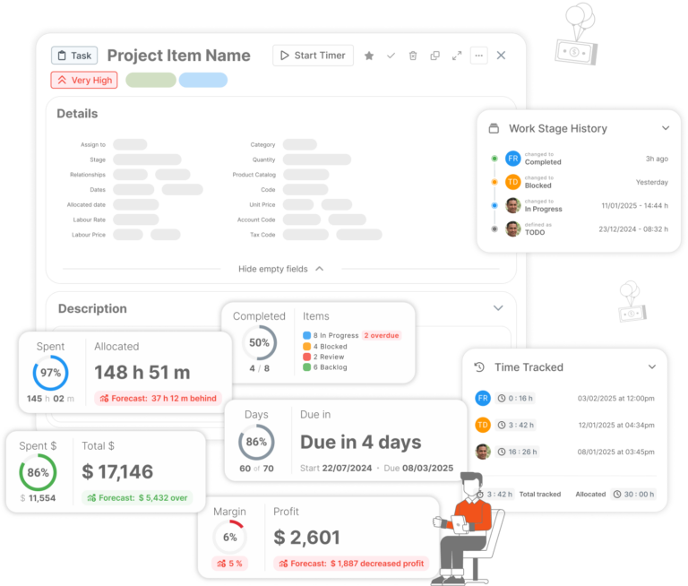 Project Management Software Features | ProWorkflow